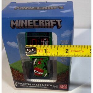Toys | Minecraft Watch Touchscreen Led Green Tnt Strap Kids Mojang Ages ...